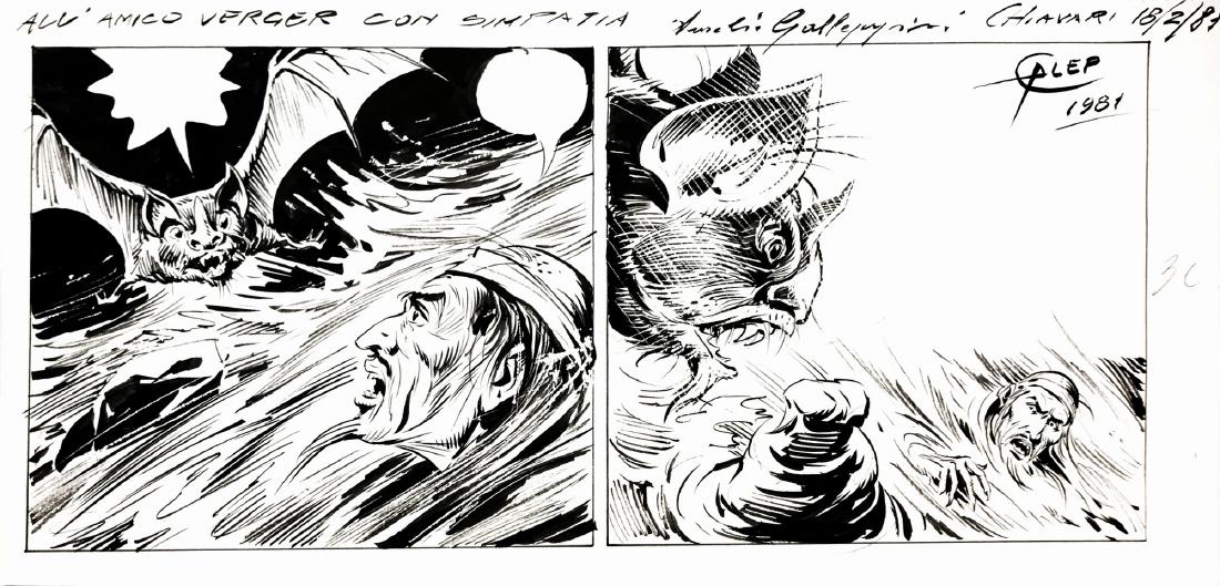 Aurelio Galleppini Yama E Aryman