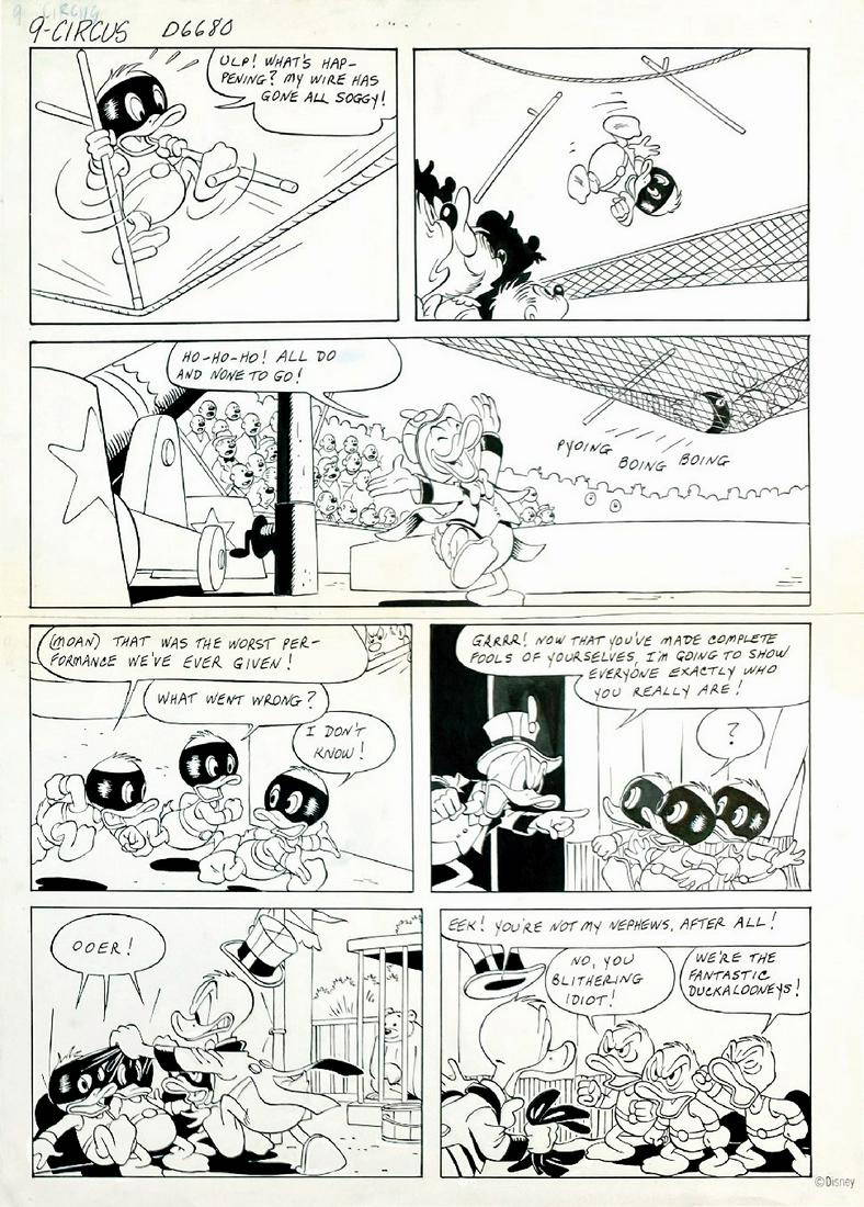 Vicar - Donald Duck: The Circus Auction