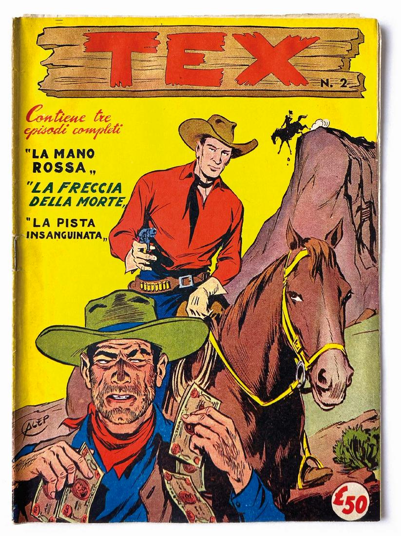 Tex Albo D'oro N. 2: La Mano Rossa