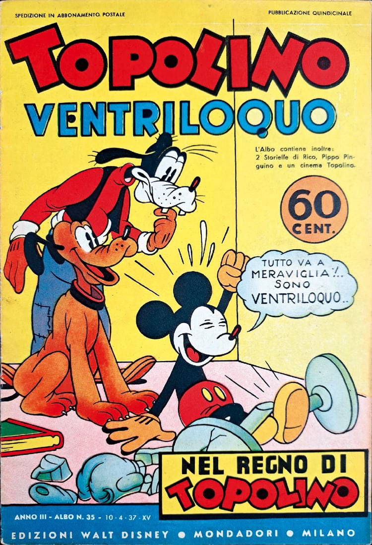 Topolino Ventriloquo Auction