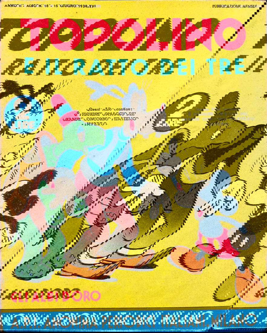 Topolino E Il Ratto Dei Tre Auction