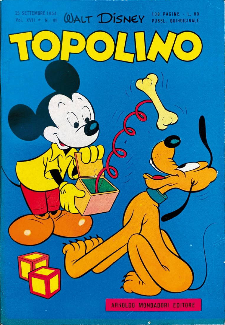 Topolino Libretto N. 99 Auction