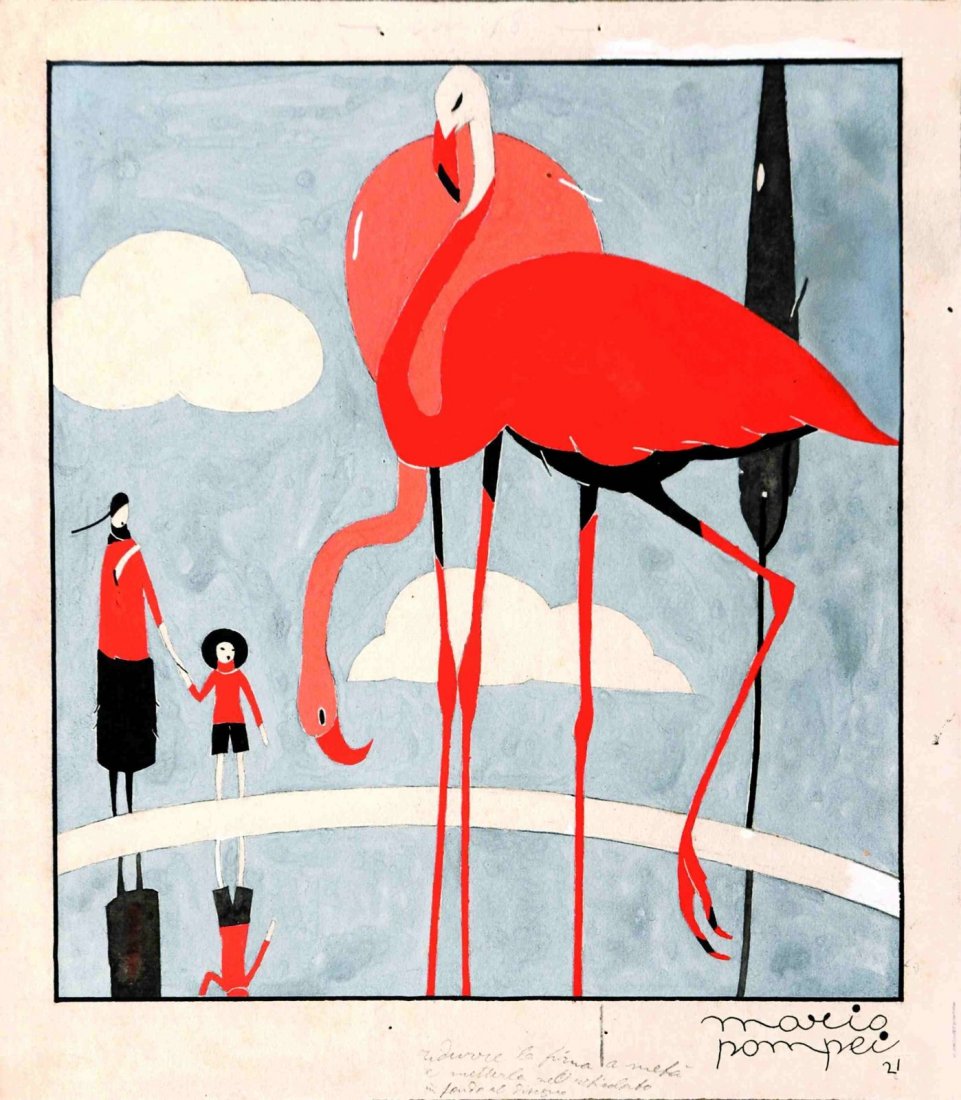 Mario Pompei - Copertina del Giornalino della Domenica