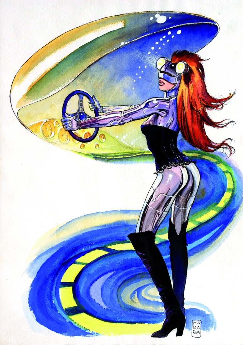 MILO MANARA Donna robot