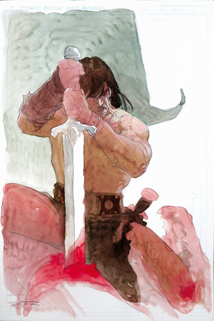 Esad Ribic Conan the Barbarian