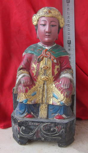 A Very Beautiful Lacquer Thread Sculpture