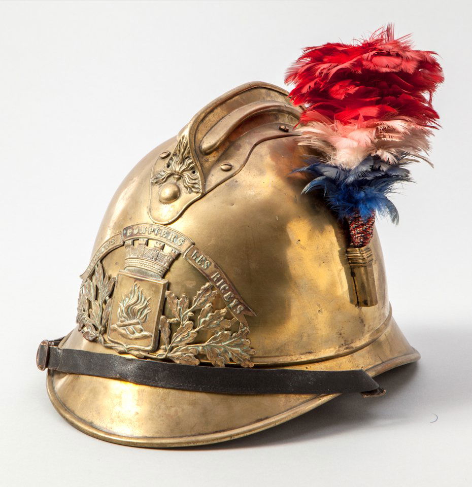 4: French Firefighter's Helmet - Sep 22, 2012 | Carol Watson's Orange ...