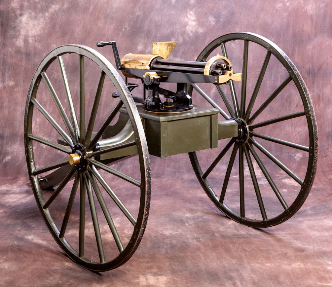 Reproduction of 1862 1st Model Gatling Gun - Sep 22, 2012 | Carol ...