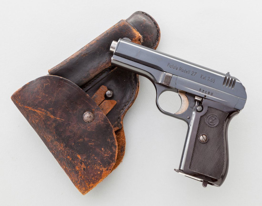 765: WWII Nazi Proofed CZ-27 Semi-Automatic Pistol