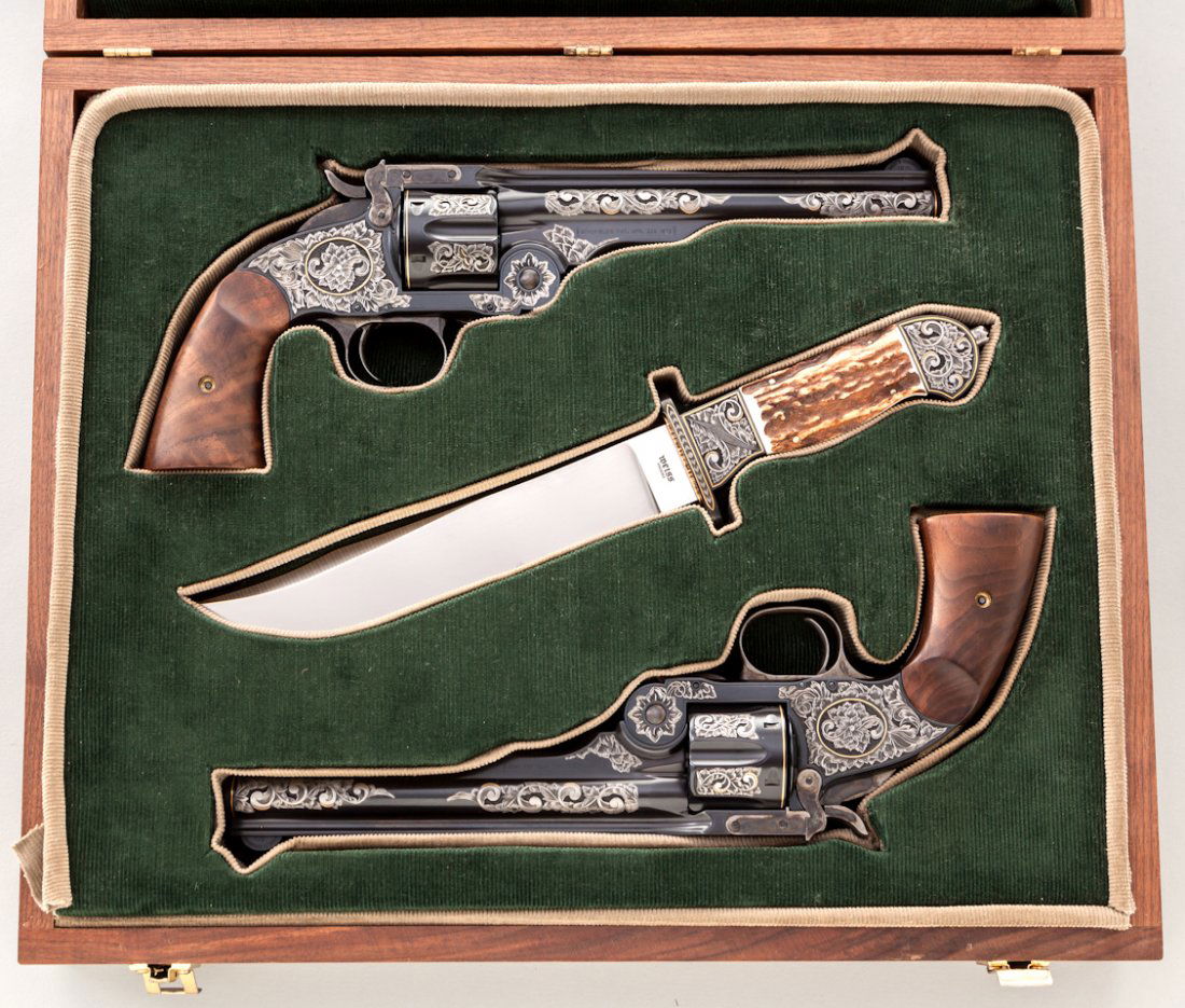 915: Pair of S&W 3rd Model Schofield Revolvers