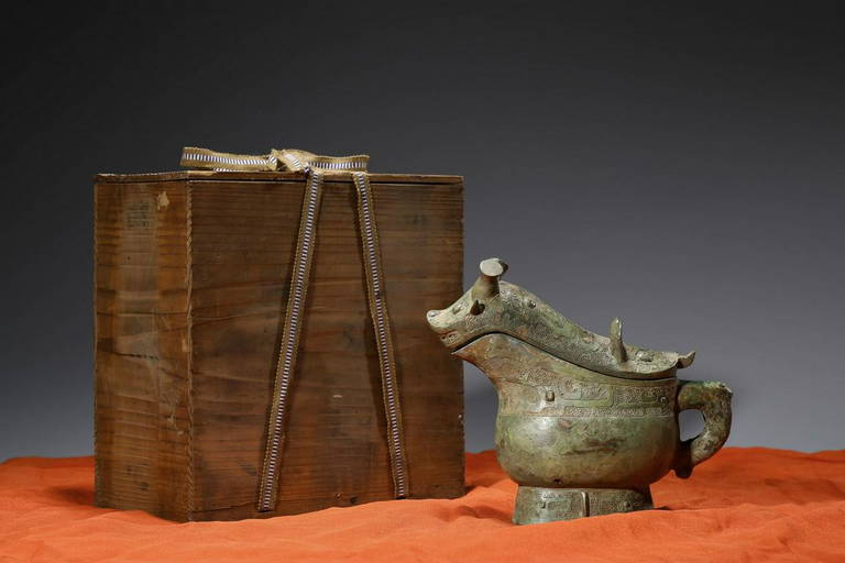 AN ARCHAISTIC BRONZE 'GUANG' VESSEL (#6030) on Sep 10, 2022 ...