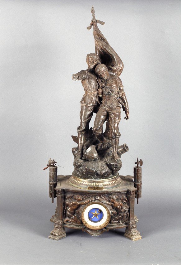 A BRONZE CLOCK BY 'PAR X. RAPHANEL' - Jan 24, 2015 | California Asian ...