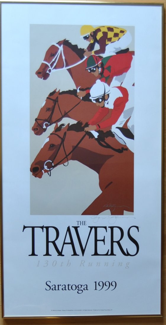 20: Greg Montgomery 1999 Travers Poster, Signed & Frame - Jul 28, 2012 ...