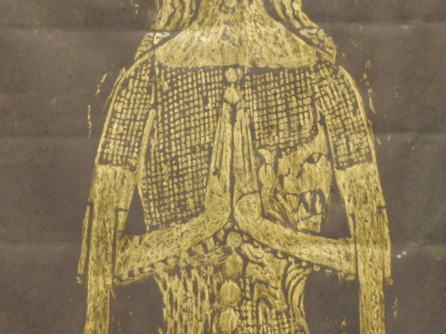 Pair of English Church Monumental Brass Rubbings : Lot 126