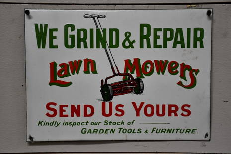 Mccormick Mowers Sign