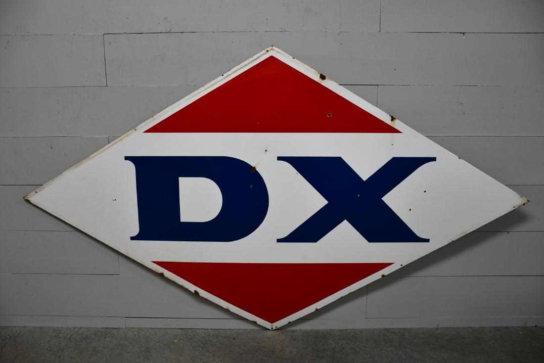Porcelain DX Sign 68" x 118"