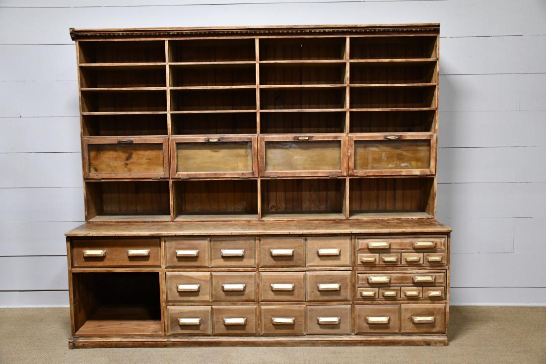 2-Piece Warren General Store Cabinet 85"H, 100 1/4"