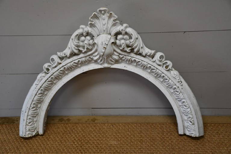 Cast Iron Architectural Header 34 1/2"h, 49" X 7"