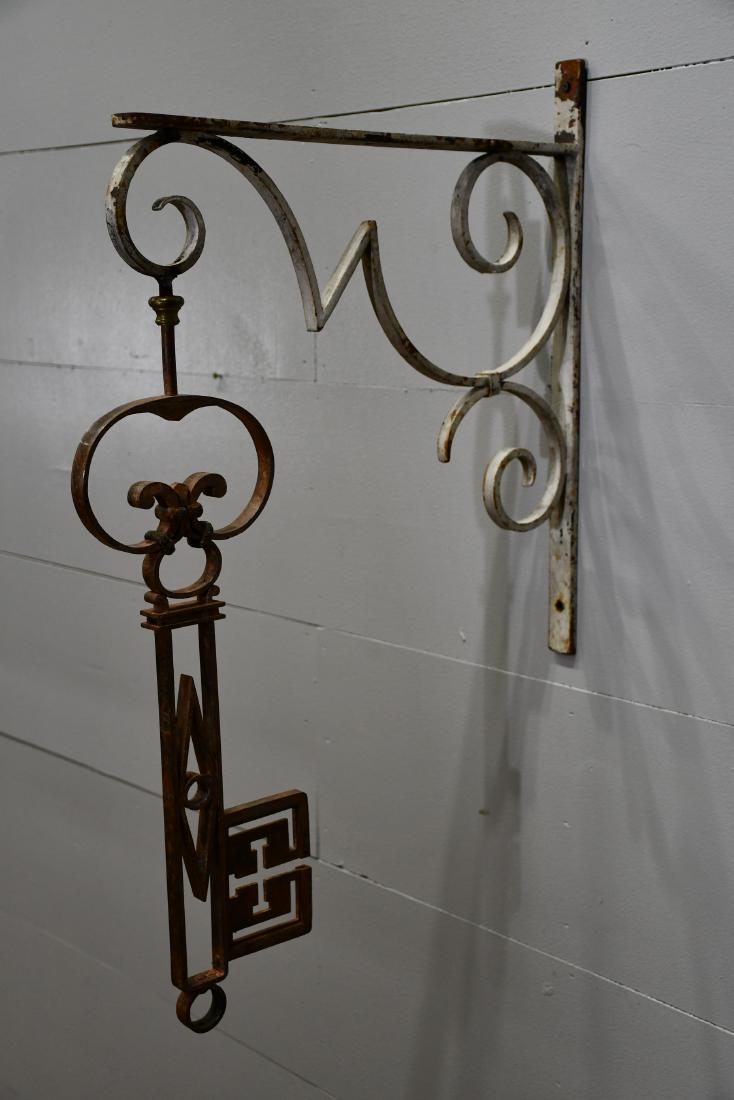 Key Trade Sign - metal 32" x 21" - Aug 24, 2019 | Bright Star Antiques ...