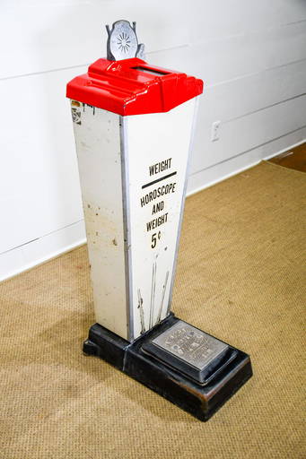Coin Op Weight / Horoscope Scale American Scale Mfg Co.