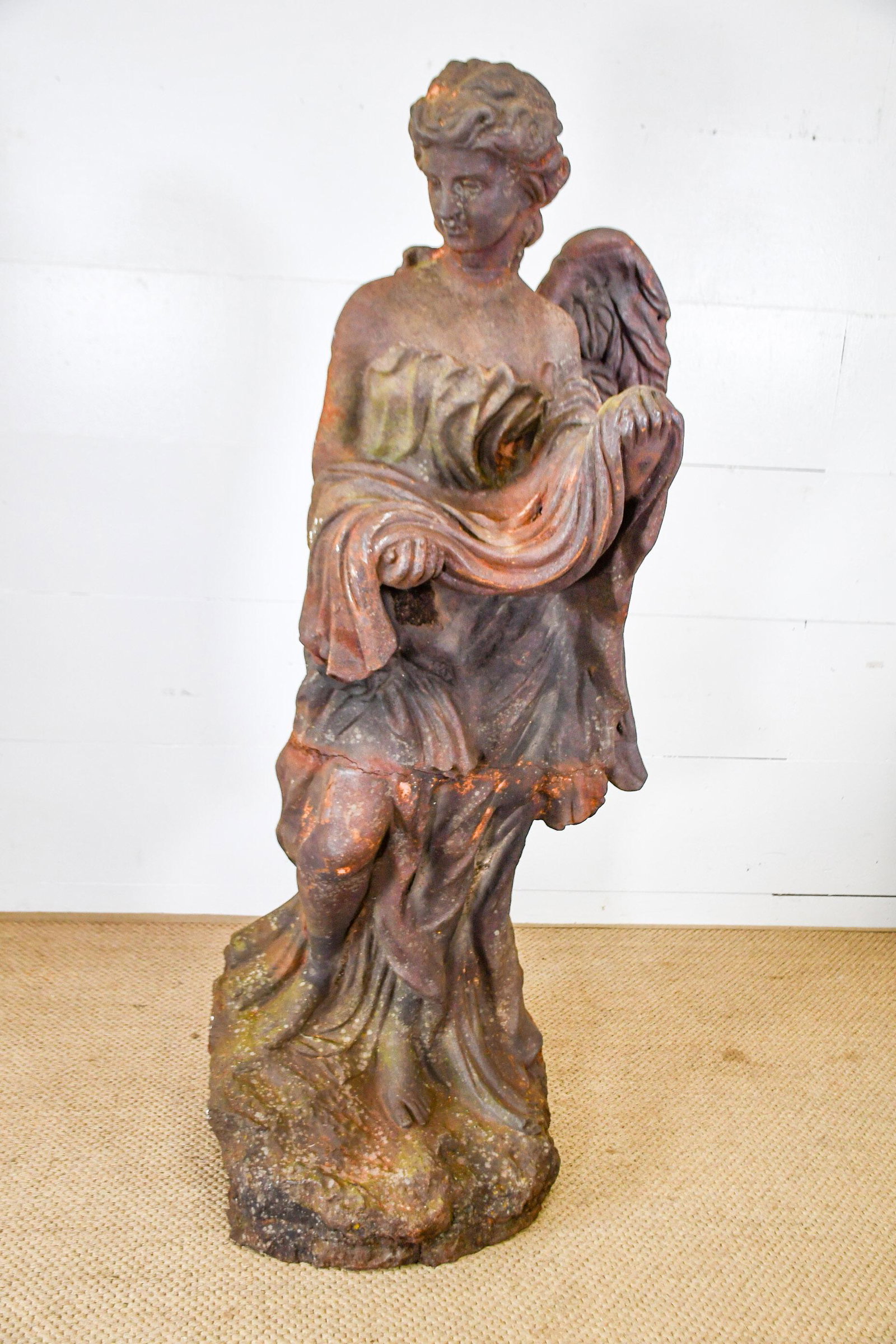 Cast Iron Angel Garden Statue *as is - Aug 28, 2020 | Bright Star ...