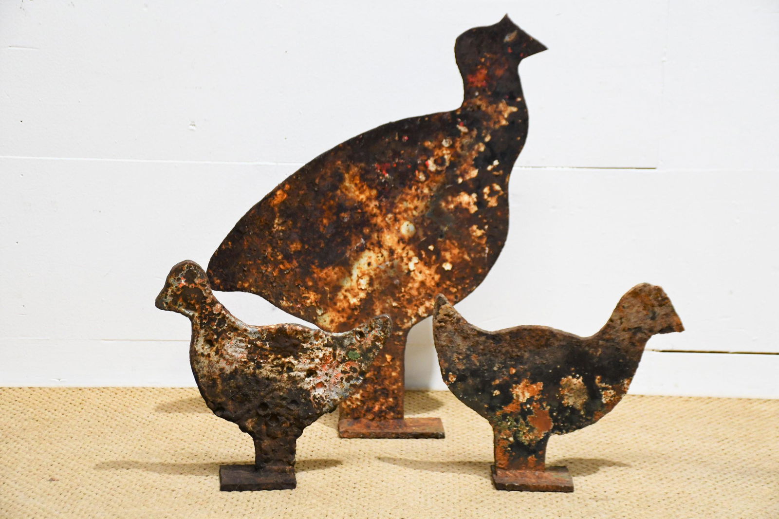 3pc. Lot of Cast Iron Chicken Shooting Targets (#2325) on Jan 06, 2022 ...