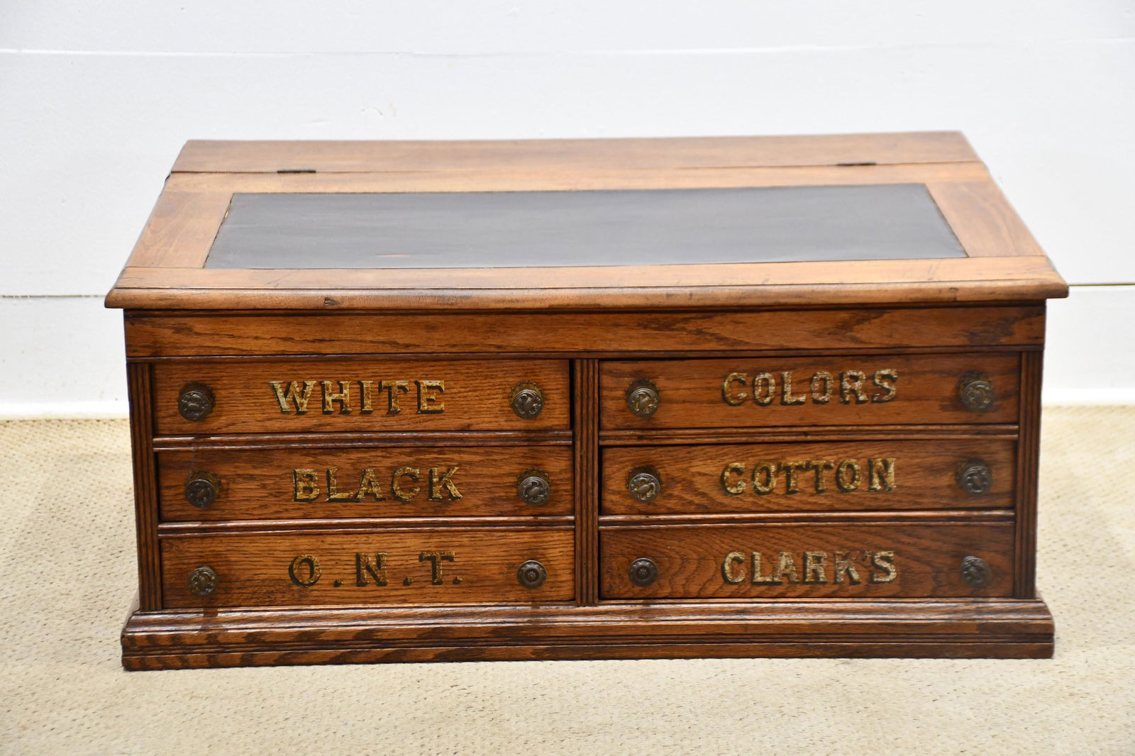 Clark's Spool Cabinet 15"H, 33" x 23" (#0599) on May 07, 2022 | Bright ...