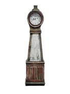 Early 19th C. Swedish Painted Mora Clock has a new quartz movement / 84 ...