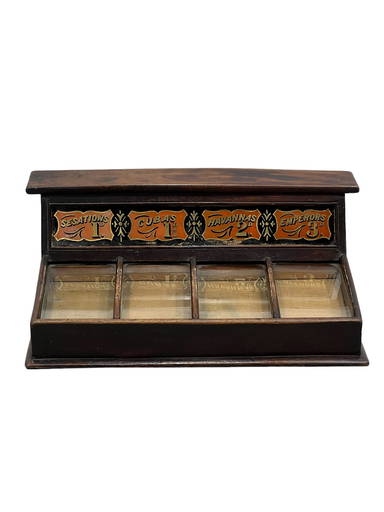 General Store Counter Top Cigar Display Case 8 1/2"H, 21 3/8"(side-side ...