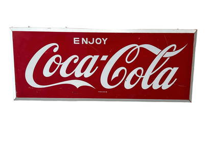 Circular Enjoy Coca Cola Sign