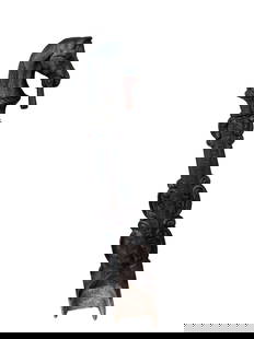 Cast Aluminum Horse Head Hitching Post 45"h, 12" X 8"