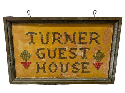 Octagon Double Sided The Approved Guest House Sign