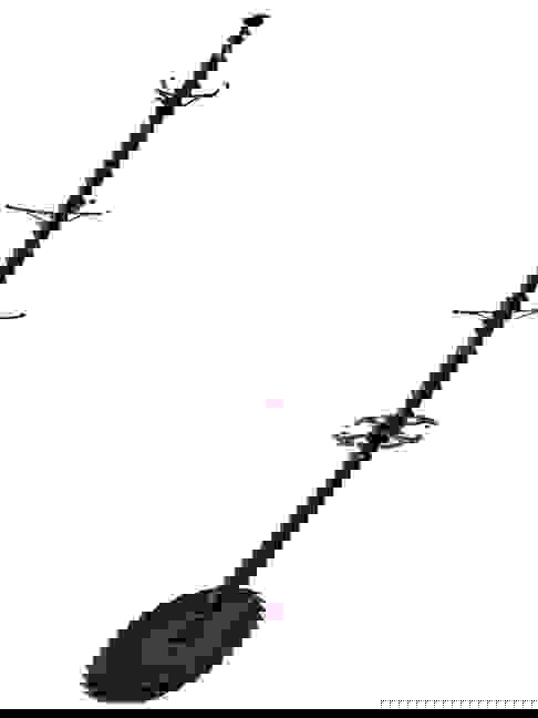 Hotel Lobby Coat Rack 84"h, 18 1/2" Diam Auction