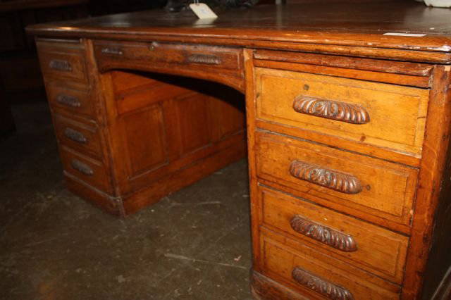 Oak Knock Down Desk