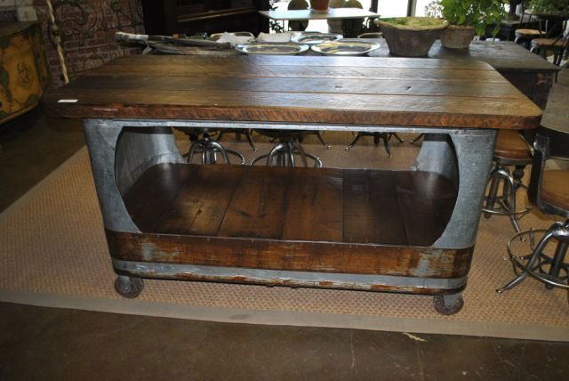 Industrial Cart- Kitchen Island