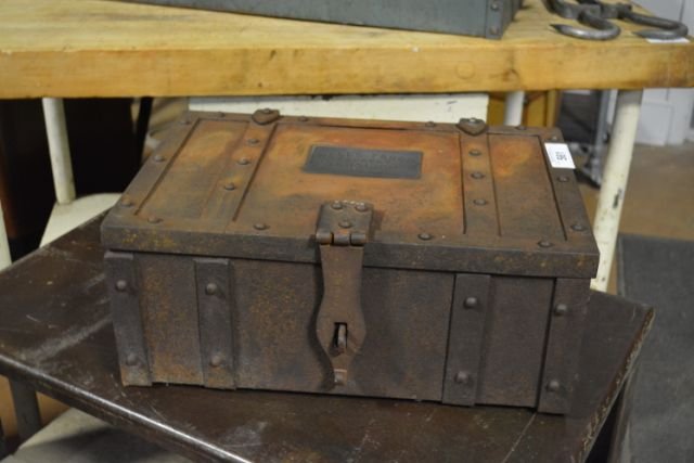 Wells Fargo Strong Box - Nov 02, 2013 | Bright Star Antiques Co. in TX