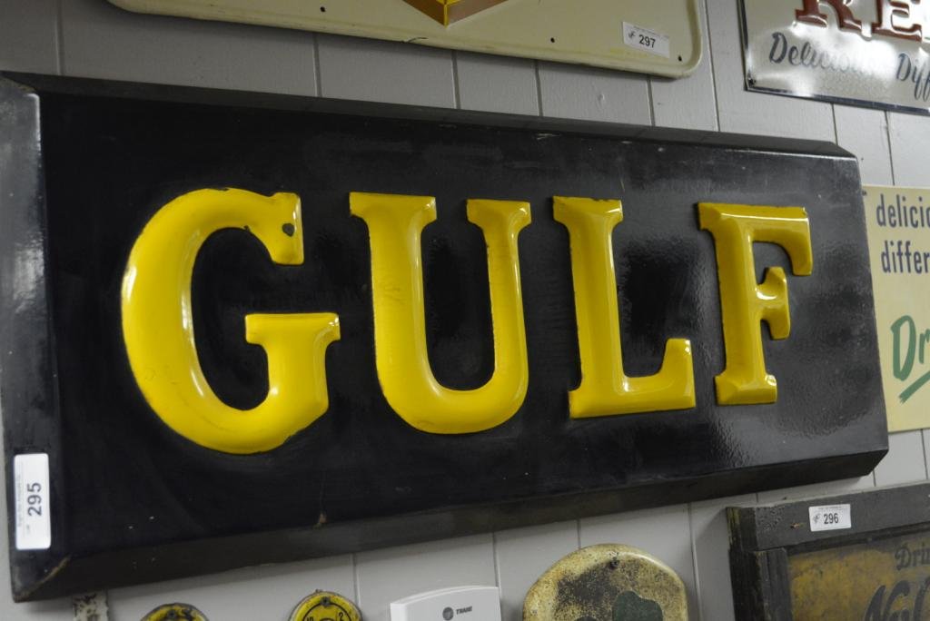 Gulf Sign (porcelain)