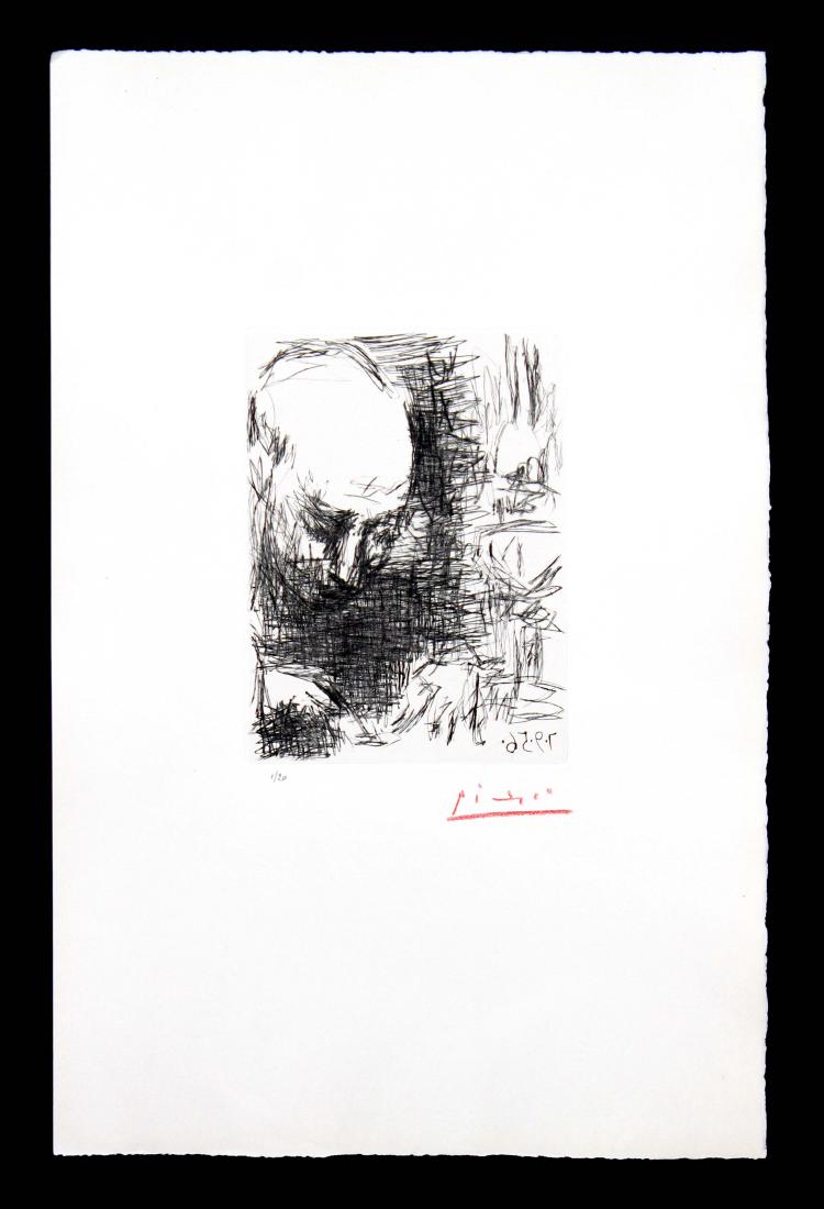 Portrait de Max Jacob by Pablo Picasso