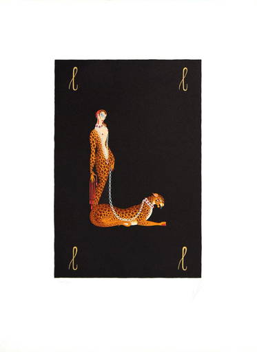 Erte "Letter L" - Sep 28, 2017 | Dane Fine Art Auctions in PA