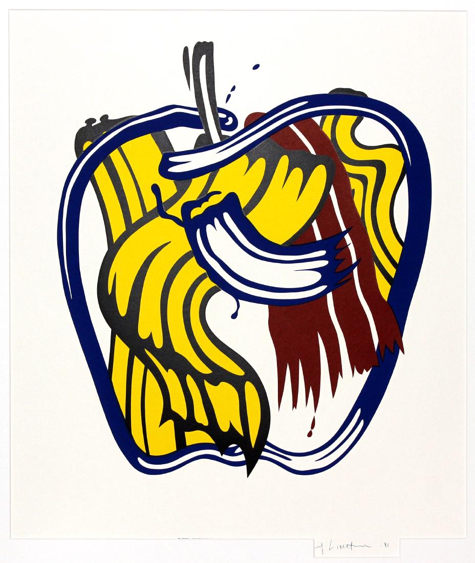 Roy Lichtenstein - Apple
