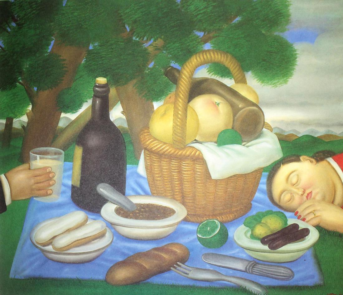 Fernando Botero - The Picnic