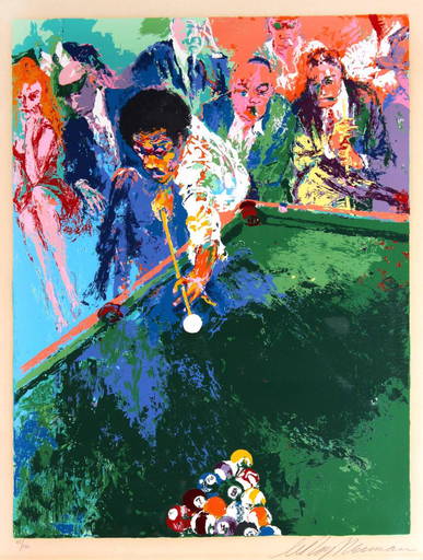 Leroy Neiman Black Break