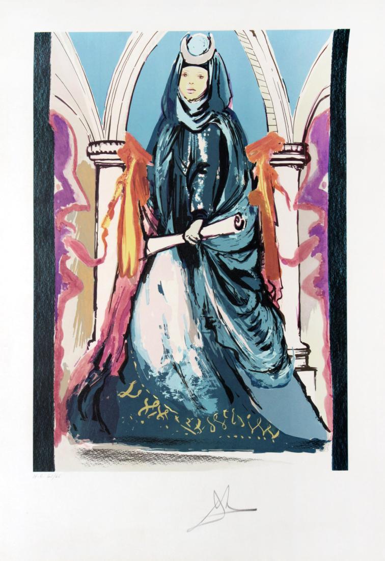 Salvador Dali - Lady Blue