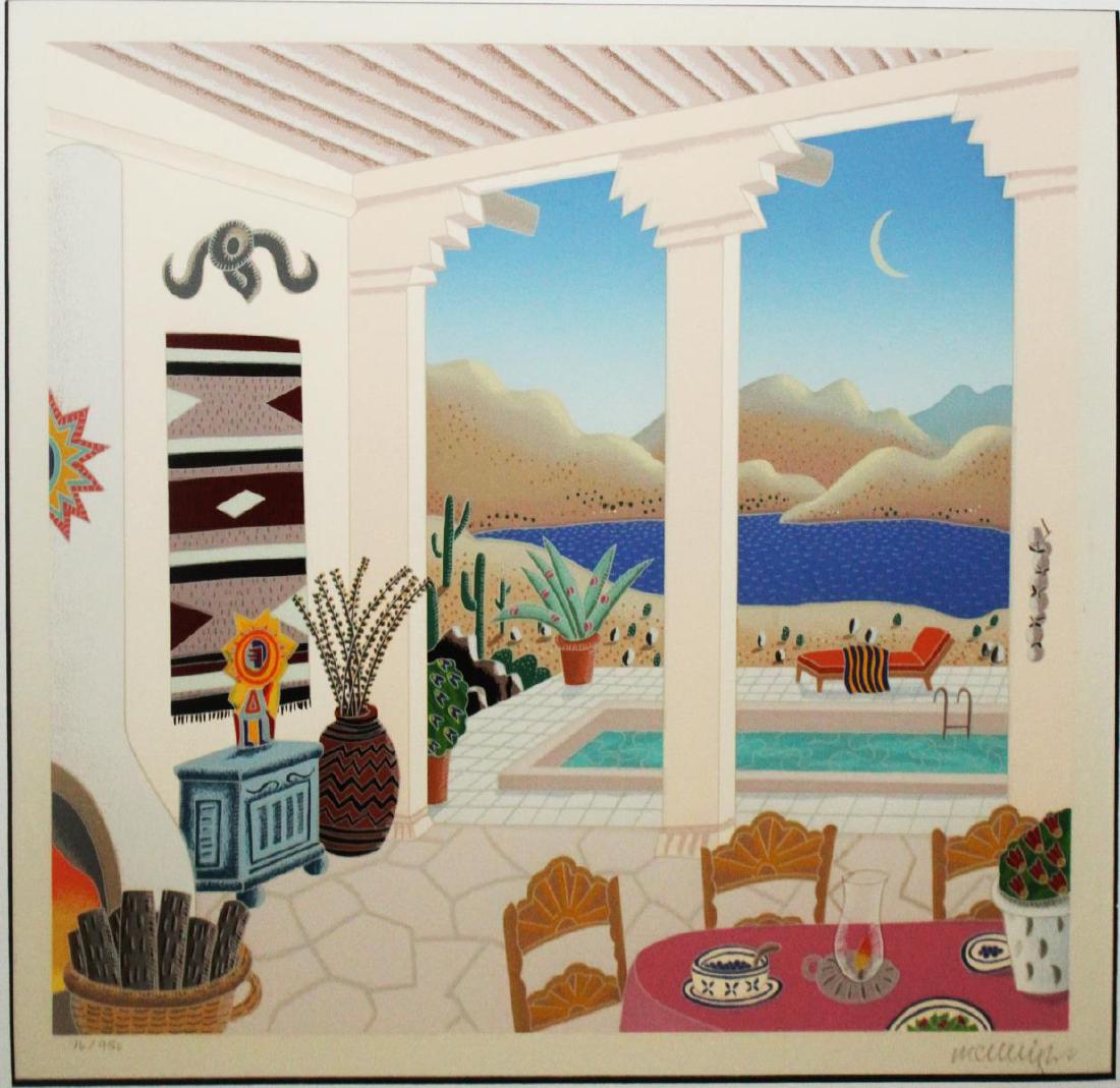 Thomas McKnight - Desert Patio Arizona - Nov 08, 2018 | Dane Fine Art ...