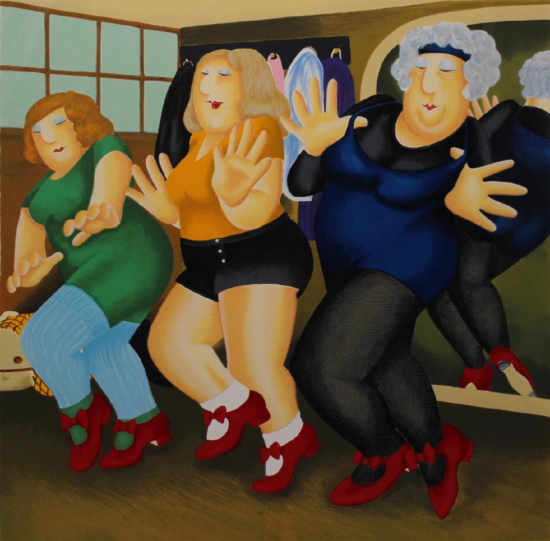 Beryl Cook - Dancing Class