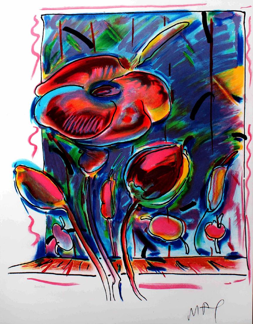 Peter Max - Garden Flowers - Apr 11, 2019 | Dane Fine Art in PA