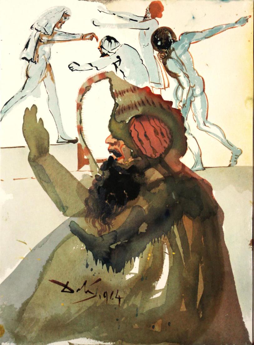 Salvador Dali - Joseph and His Brothers in Egypt