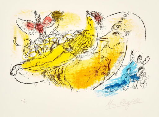 Marc Chagall The Accordionist Aug 15 2019 Dane Fine Art In Pa