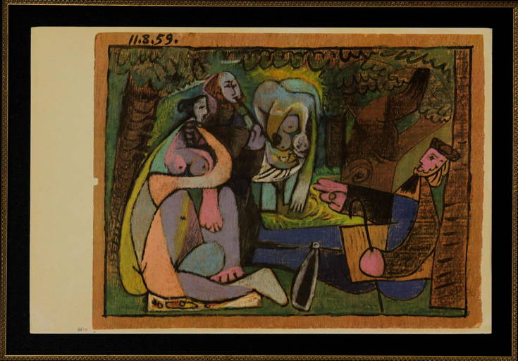 Pablo Picasso Le Dejeuners Sur L'herbe