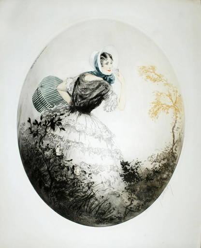 Jean Hardy Elegante Au Panier